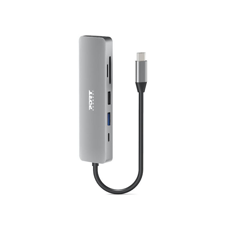 USB-C docking station 4K 100W 5 ports – PORT Connect