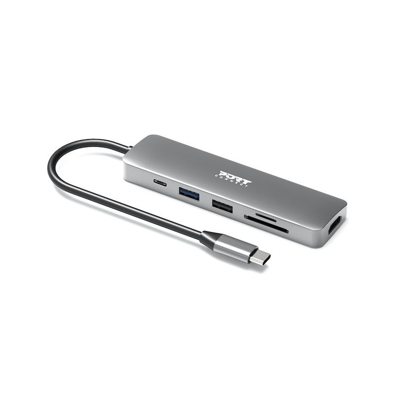 USB-C docking station 4K 100W 5 ports – PORT Connect